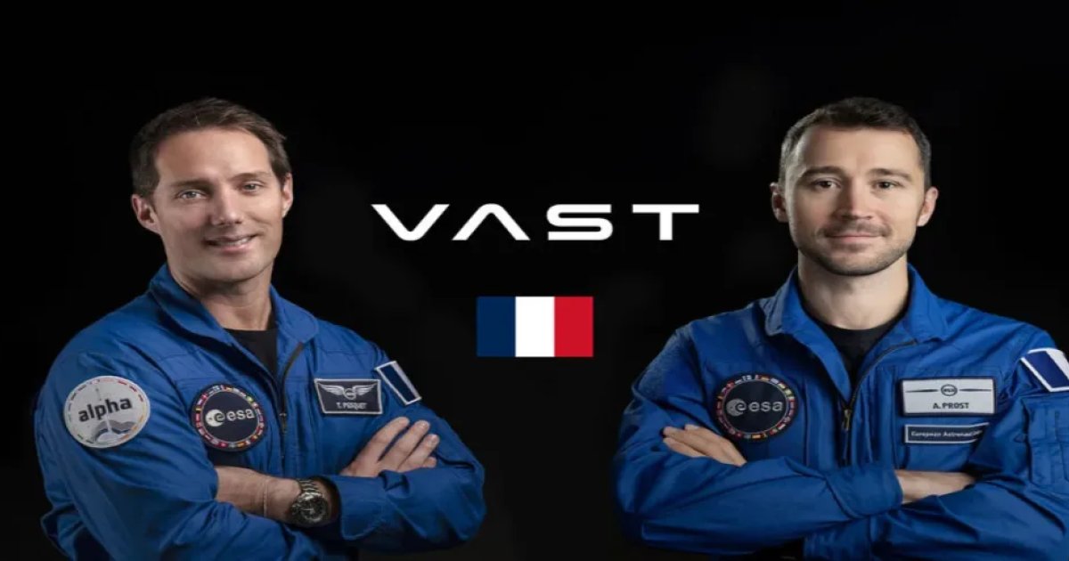 France: Pesquet and Prost will go to space in 2027 for a world first.