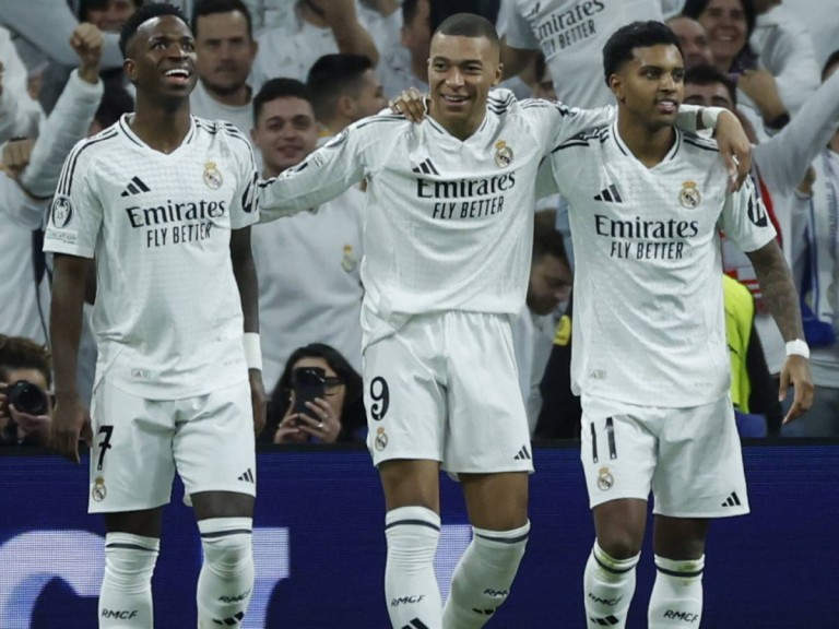 LDC: Gareth Bale tacle Mbappé et Vinicius après la défaite du Real à ...