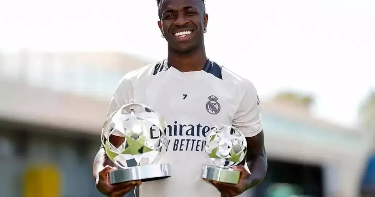 LDC: Vinicius élu meilleur joueur de la saison 2023-2024, Bellingham ...