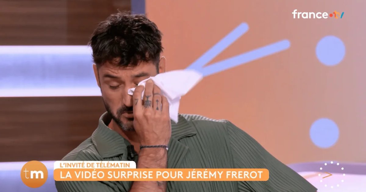 Jérémy Frérot ému : "Oh purée, c’est incroyable" après un message vidéo ...